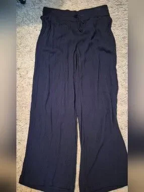 Prana | Pants & Jumpsuits | Prana Navy Fernie Beach Pants Szs | Poshmark
